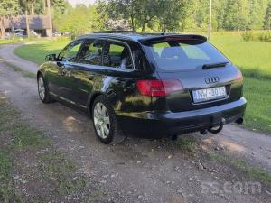 Black Audi A6 2005 in Kuldiga, with an engine capacity of 3.00 L and mileage of 416 thousand km for 2800 €, photo 5 on AUTOMOTO.COM.LV