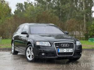 Black Audi A6 2005 in Riga, with an engine capacity of 3.00 L and mileage of 369 thousand km for 2250 €, photo  on AUTOMOTO.COM.LV