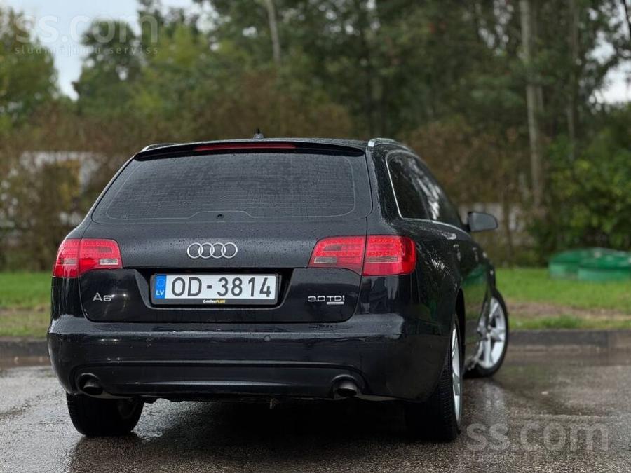 Black Audi A6 2005 in Riga, with an engine capacity of 3.00 L and mileage of 369 thousand km for 2250 €, photo 3 on AUTOMOTO.COM.LV