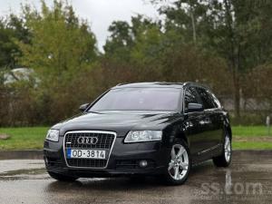 Black Audi A6 2005 in Riga, with an engine capacity of 3.00 L and mileage of 369 thousand km for 2250 €, photo 6 on AUTOMOTO.COM.LV