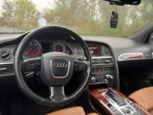 Black Audi A6 2005 in Riga, with an engine capacity of 3.00 L and mileage of 369 thousand km for 2250 €, photo 9 on AUTOMOTO.COM.LV