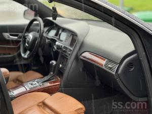 Black Audi A6 2005 in Riga, with an engine capacity of 3.00 L and mileage of 369 thousand km for 2250 €, photo 12 on AUTOMOTO.COM.LV