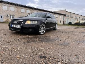 Melns Audi A6 2005 Kuldīga, ar dzinēja tilpumu 3.00 L un nobraukumu 385 tūkst. km par 1995 €, foto  vietnē AUTOMOTO.COM.LV