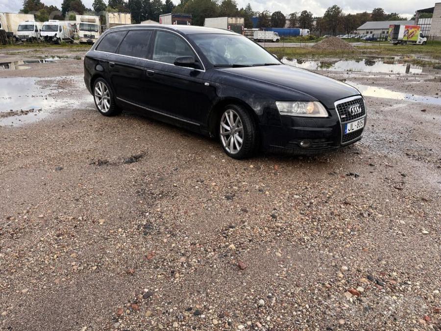Melns Audi A6 2005 Kuldīga, ar dzinēja tilpumu 3.00 L un nobraukumu 385 tūkst. km par 1995 €, foto 3 vietnē AUTOMOTO.COM.LV