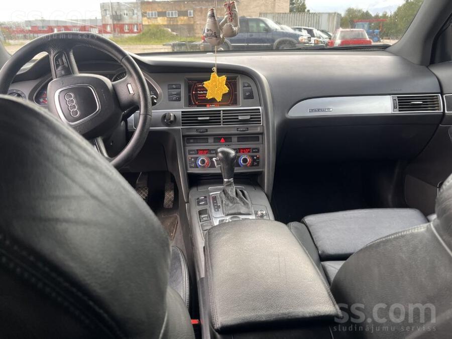 Melns Audi A6 2005 Kuldīga, ar dzinēja tilpumu 3.00 L un nobraukumu 385 tūkst. km par 1995 €, foto 8 vietnē AUTOMOTO.COM.LV