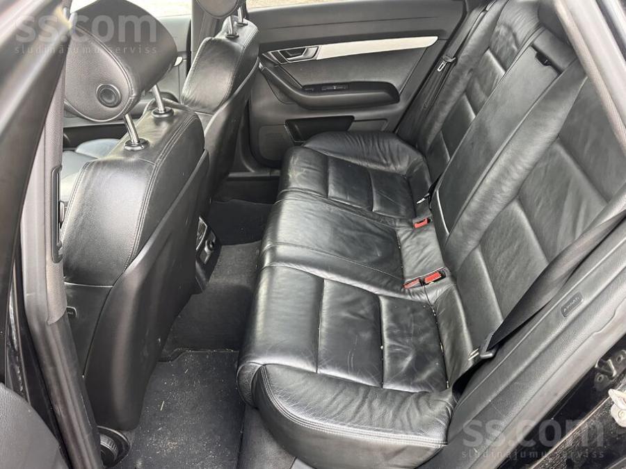 Melns Audi A6 2005 Kuldīga, ar dzinēja tilpumu 3.00 L un nobraukumu 385 tūkst. km par 1995 €, foto 9 vietnē AUTOMOTO.COM.LV