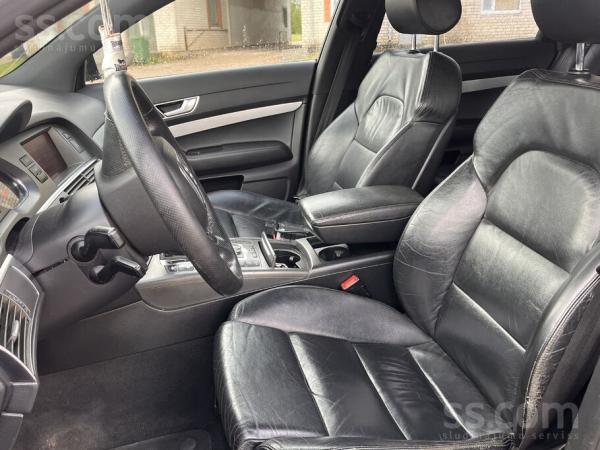 Melns Audi A6 2005 Kuldīga, ar dzinēja tilpumu 3.00 L un nobraukumu 385 tūkst. km par 1995 €, foto 6 vietnē AUTOMOTO.COM.LV