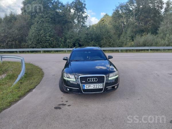 Melns Audi A6 2005 Preiļi, ar dzinēja tilpumu 2.70 L un nobraukumu 401 tūkst. km par 1550 €, foto 3 vietnē AUTOMOTO.COM.LV