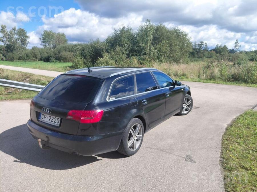 Черный Ауди А6 2005 в Прейли, объемом двигателя 2.70 л и пробегом 401 тыс. км за 1550 €, фото 7 на AUTOMOTO.COM.LV