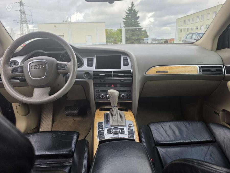 Черный Ауди А6 2005 в Клайпеда, объемом двигателя 2.97 л и пробегом 324 тыс. км за 1250 €, фото 7 на AUTOMOTO.COM.LV