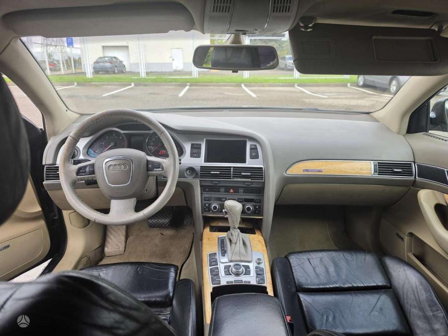Черный Ауди А6 2005 в Клайпеда, объемом двигателя 2.97 л и пробегом 324 тыс. км за 1250 €, фото 8 на AUTOMOTO.COM.LV