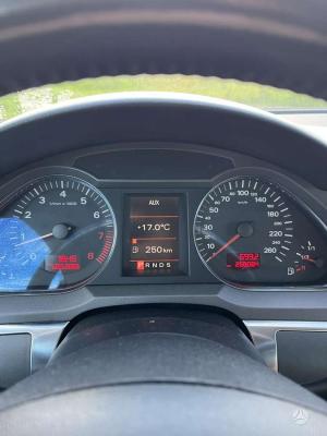 Black Audi A6 2005 in Kaunas, with an engine capacity of 2.39 L and mileage of 268 thousand km for 2000 €, photo 6 on AUTOMOTO.COM.LV
