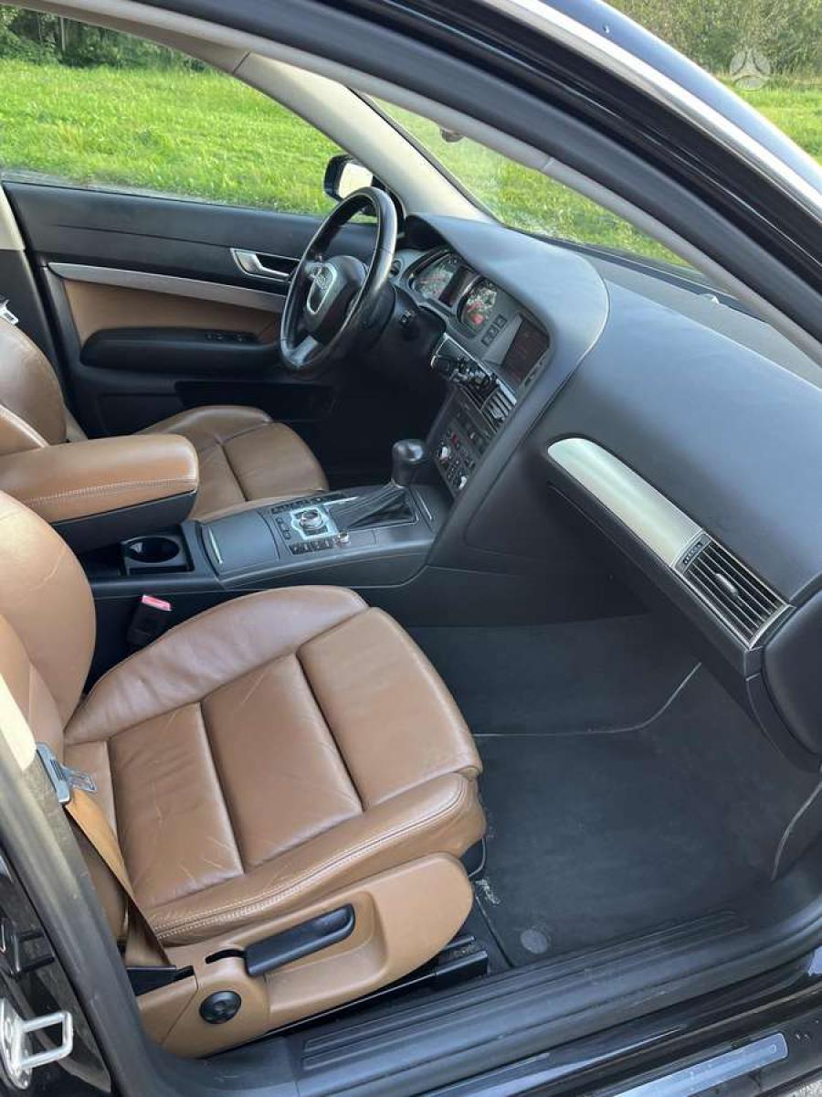 Black Audi A6 2005 in Kaunas, with an engine capacity of 2.39 L and mileage of 268 thousand km for 2000 €, photo 12 on AUTOMOTO.COM.LV