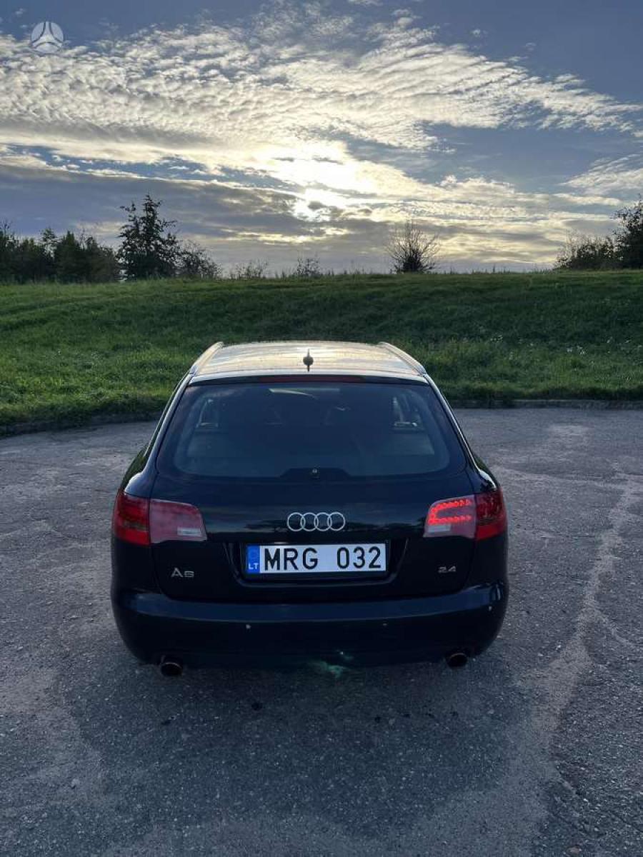 Black Audi A6 2005 in Kaunas, with an engine capacity of 2.39 L and mileage of 268 thousand km for 2000 €, photo 18 on AUTOMOTO.COM.LV