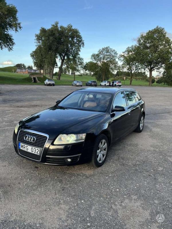 Melns Audi A6 2005 Kauņa, ar dzinēja tilpumu 2.39 L un nobraukumu 268 tūkst. km par 2000 €, foto 1 vietnē AUTOMOTO.COM.LV