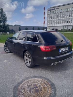 Black Audi A6 2005 in Riga, with an engine capacity of 2.00 L and mileage of 413 thousand km for 2250 €, photo  on AUTOMOTO.COM.LV