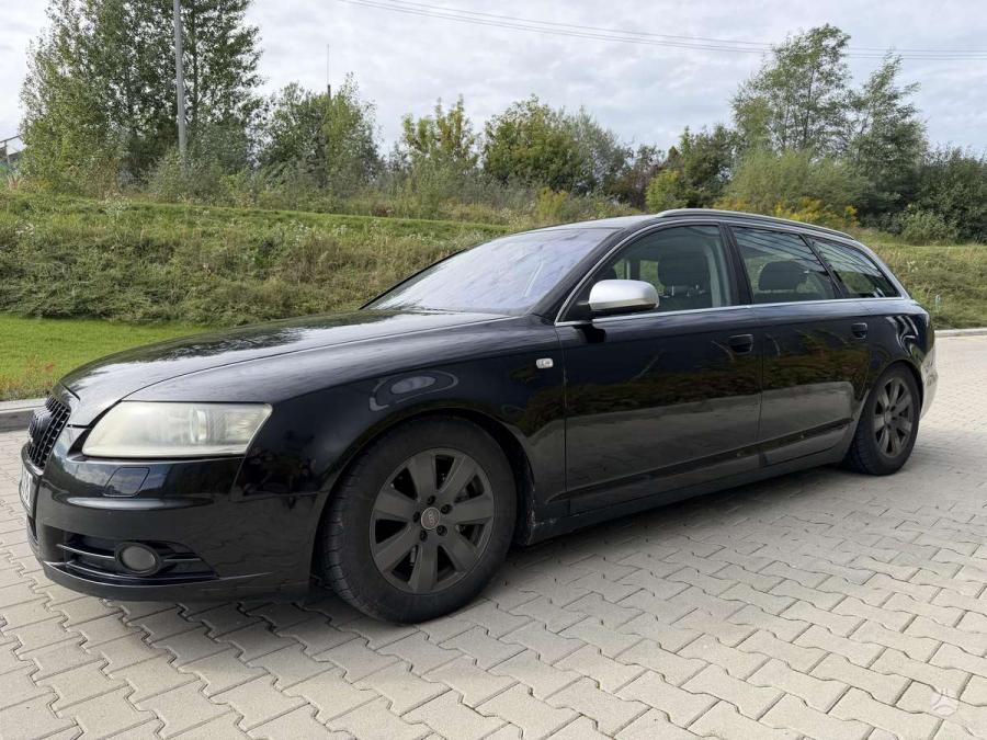Черный Ауди А6 2005 в Вильнюс, объемом двигателя 2.70 л и пробегом 320 тыс. км за 2900 €, фото 3 на AUTOMOTO.COM.LV