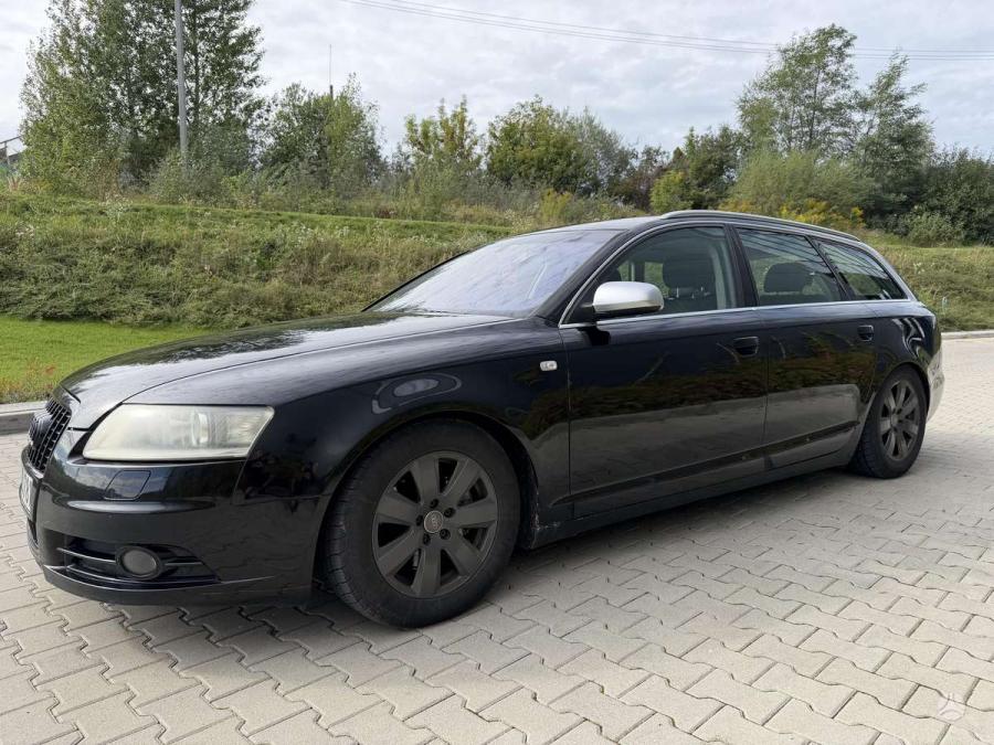 Черный Ауди А6 2005 в Вильнюс, объемом двигателя 2.70 л и пробегом 320 тыс. км за 2900 €, фото 3 на AUTOMOTO.COM.LV