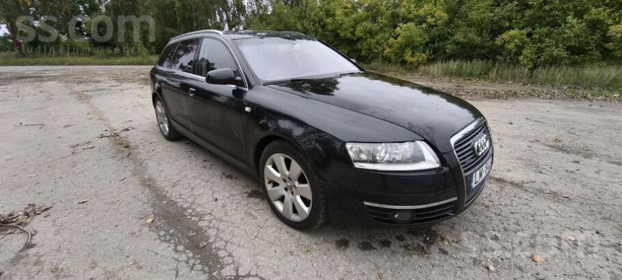 Melns Audi A6 2005 Ogre, ar dzinēja tilpumu 3.00 L un nobraukumu 435 tūkst. km par 2750 €, foto 5 vietnē AUTOMOTO.COM.LV