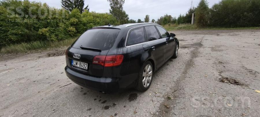 Melns Audi A6 2005 Ogre, ar dzinēja tilpumu 3.00 L un nobraukumu 435 tūkst. km par 2750 €, foto 6 vietnē AUTOMOTO.COM.LV