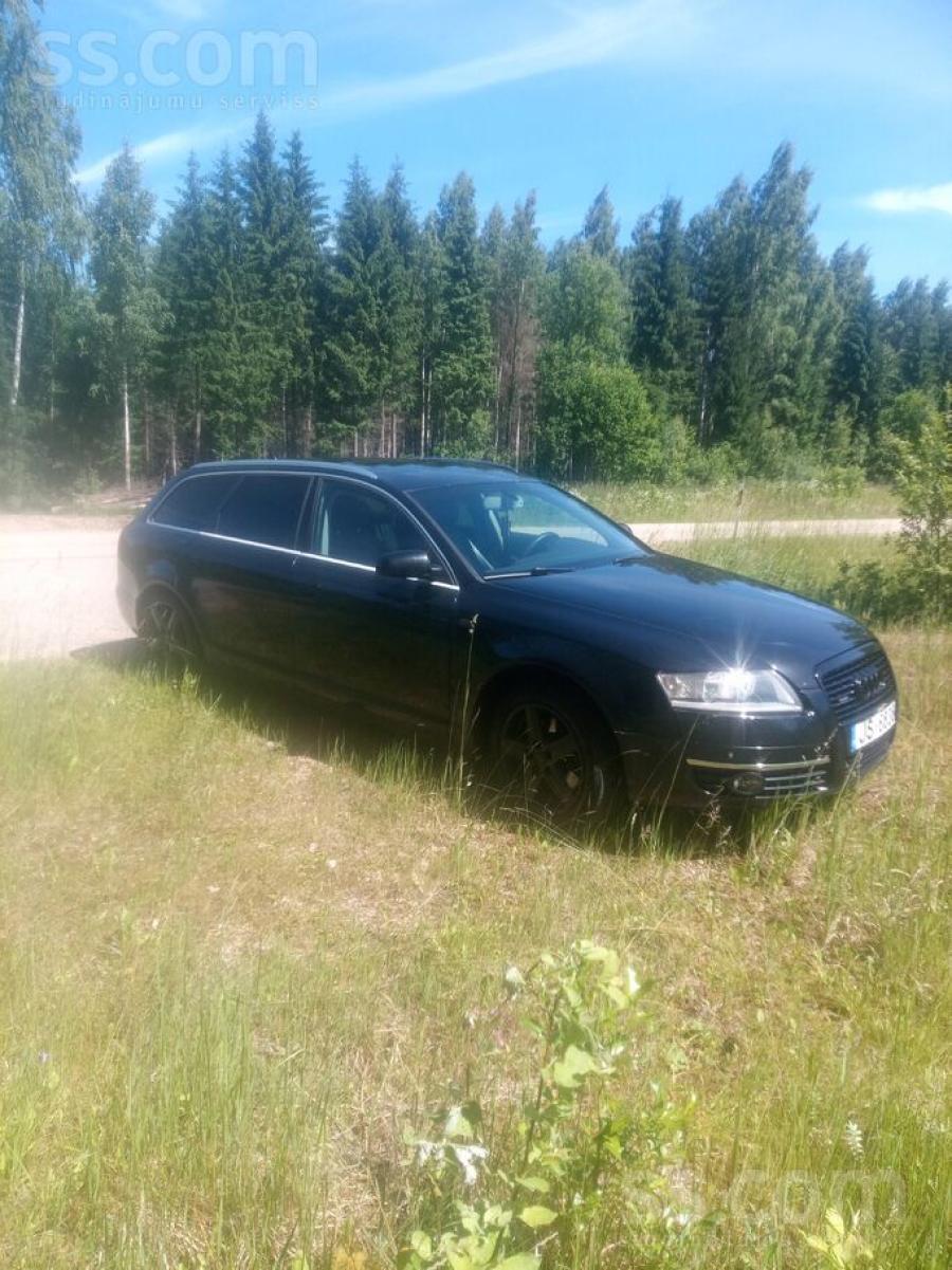 Black Audi A6 2005 in Aluksne, with an engine capacity of 3.00 L and mileage of 469 thousand km for 2500 €, photo 1 on AUTOMOTO.COM.LV