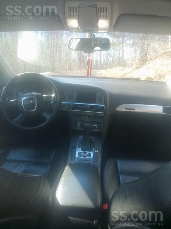 Black Audi A6 2005 in Aluksne, with an engine capacity of 3.00 L and mileage of 469 thousand km for 2500 €, photo 5 on AUTOMOTO.COM.LV