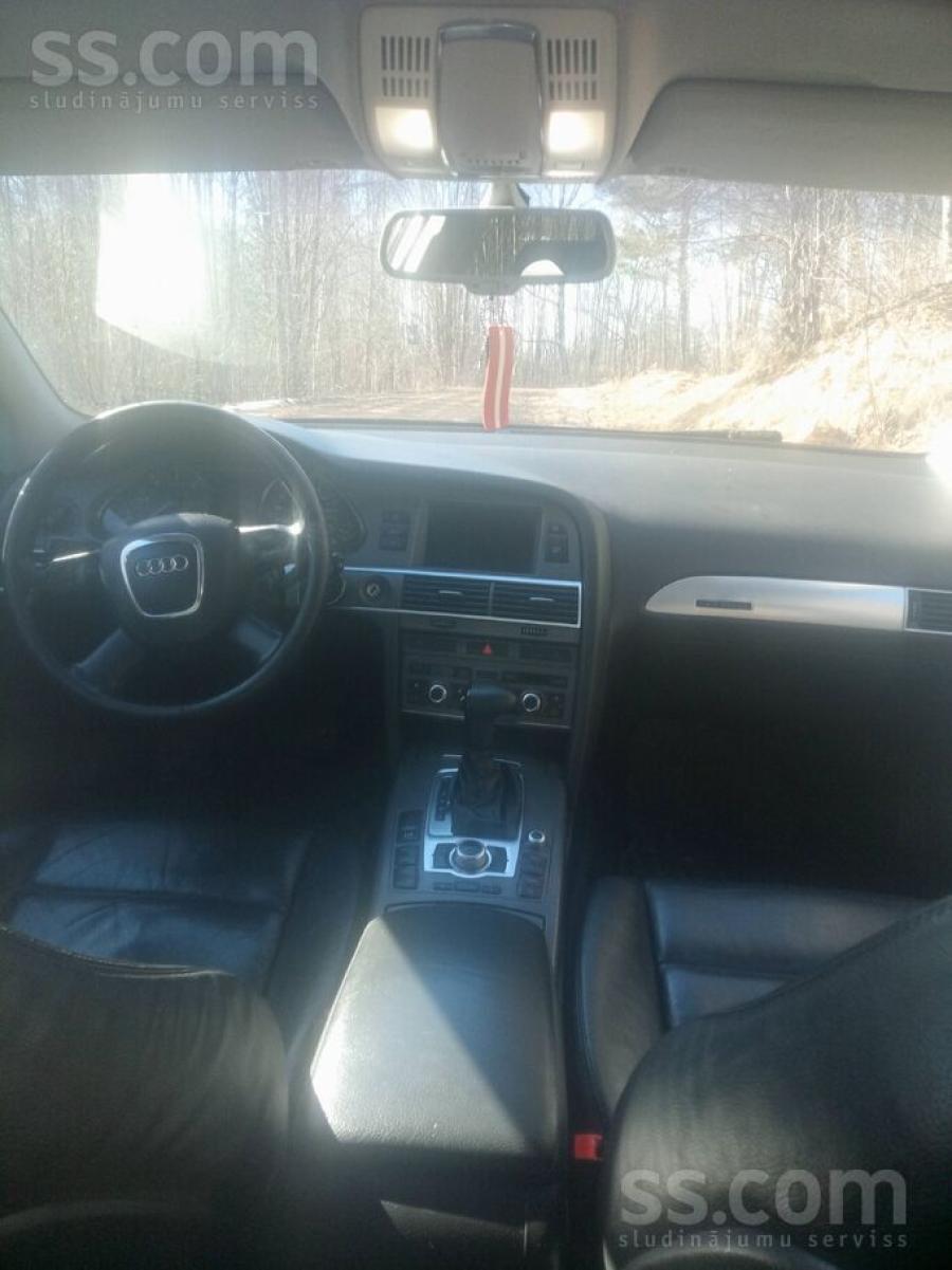 Black Audi A6 2005 in Aluksne, with an engine capacity of 3.00 L and mileage of 469 thousand km for 2500 €, photo 5 on AUTOMOTO.COM.LV