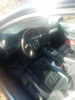 Black Audi A6 2005 in Aluksne, with an engine capacity of 3.00 L and mileage of 469 thousand km for 2500 €, photo 6 on AUTOMOTO.COM.LV