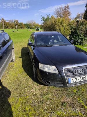 Melns Audi A6 2005 Cēsis, ar dzinēja tilpumu 3.00 L un nobraukumu 340 tūkst. km par 850 €, foto 1 vietnē AUTOMOTO.COM.LV