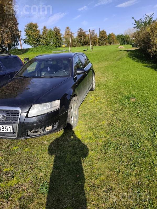 Черный Ауди А6 2005 в Цесис, объемом двигателя 3.00 л и пробегом 340 тыс. км за 850 €, фото 3 на AUTOMOTO.COM.LV