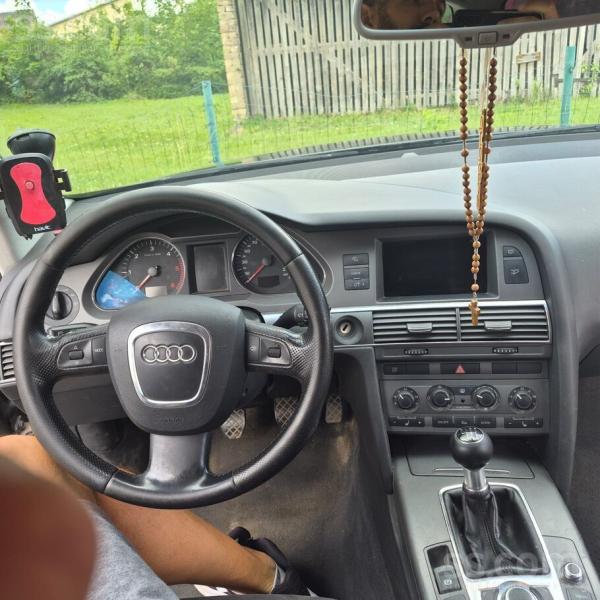 Black Audi A6 2005 in Dobele, with an engine capacity of 3.00 L and mileage of 430 thousand km for 2150 €, photo 6 on AUTOMOTO.COM.LV