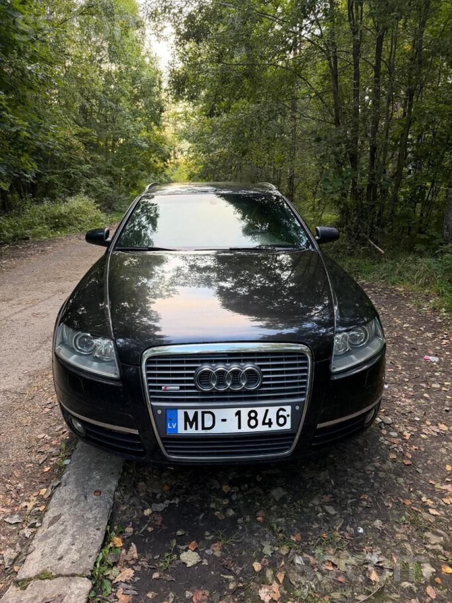 Black Audi A6 2005 in Rezekne, with an engine capacity of 3.00 L and mileage of 388 thousand km for 1800 €, photo 1 on AUTOMOTO.COM.LV