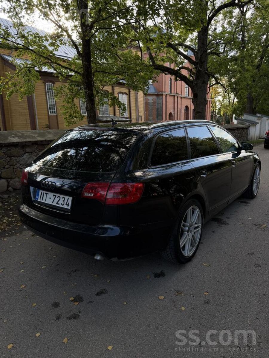 Melns Audi A6 2005 Rēzekne, ar dzinēja tilpumu 2.70 L un nobraukumu 390 tūkst. km par 3000 €, foto 6 vietnē AUTOMOTO.COM.LV