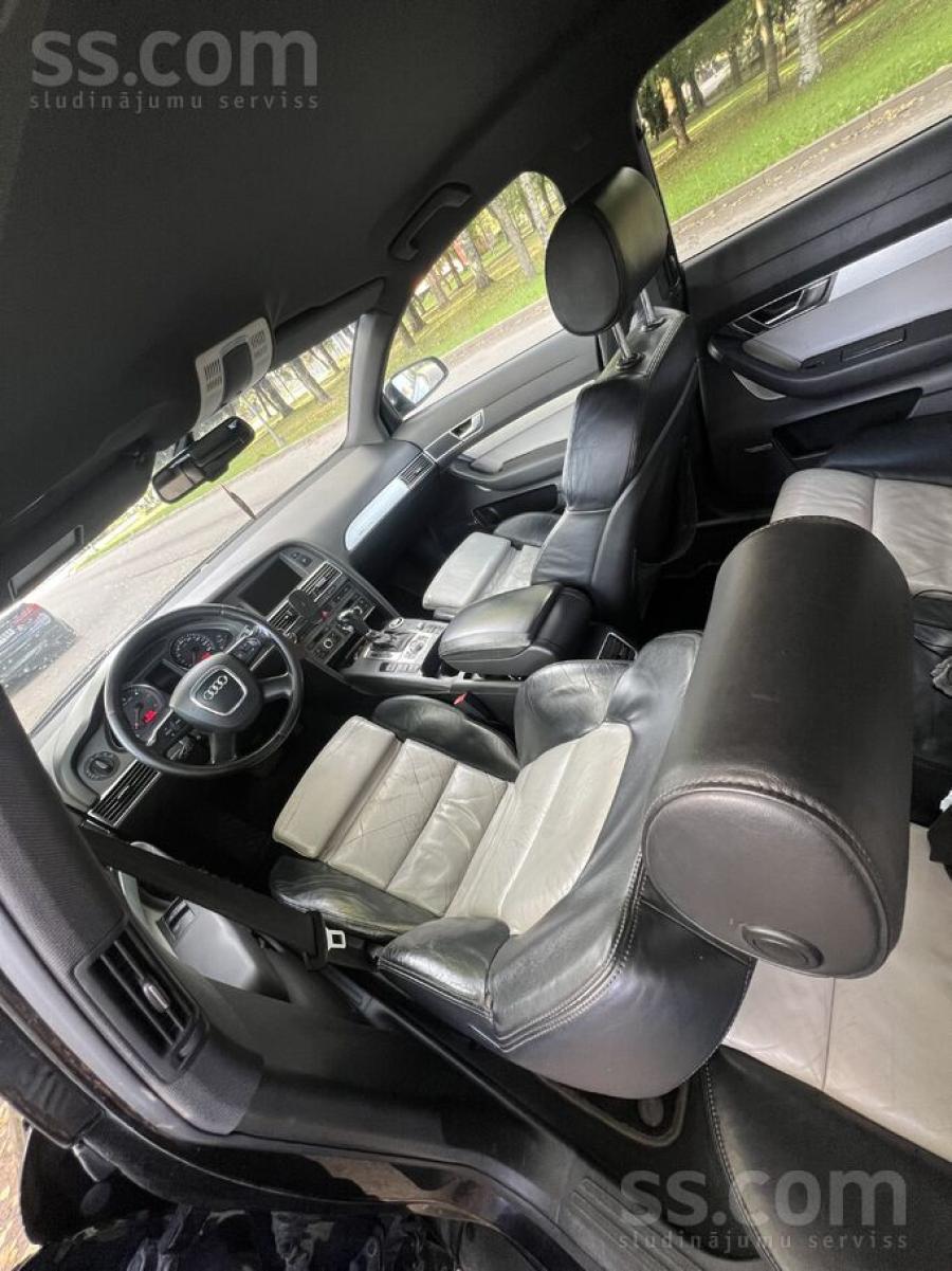 Melns Audi A6 2005 Rēzekne, ar dzinēja tilpumu 2.70 L un nobraukumu 390 tūkst. km par 3000 €, foto 9 vietnē AUTOMOTO.COM.LV