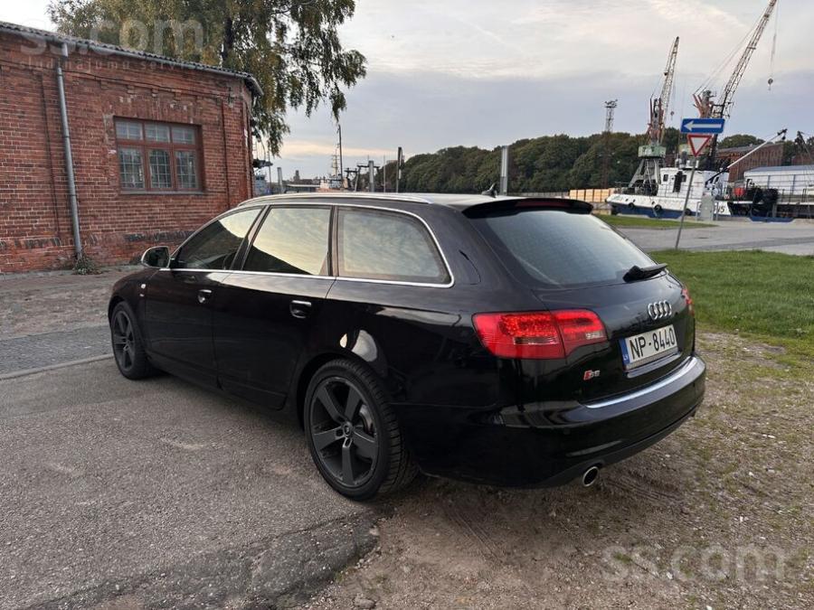 Black Audi A6 2005 in Liepaja, with an engine capacity of 3.00 L and mileage of 339 thousand km for 3600 €, photo 5 on AUTOMOTO.COM.LV