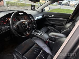 Black Audi A6 2005 in Liepaja, with an engine capacity of 3.00 L and mileage of 339 thousand km for 3600 €, photo 7 on AUTOMOTO.COM.LV