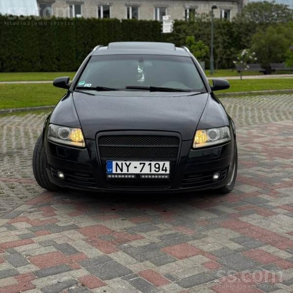 Black Audi A6 2005 in Riga, with an engine capacity of 3.00 L and mileage of 319 thousand km for 1900 €, photo 1 on AUTOMOTO.COM.LV