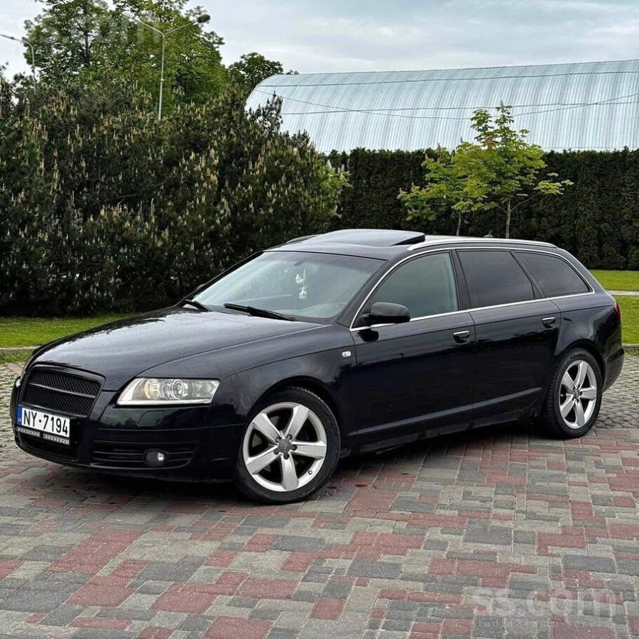 Black Audi A6 2005 in Riga, with an engine capacity of 3.00 L and mileage of 319 thousand km for 1900 €, photo 3 on AUTOMOTO.COM.LV