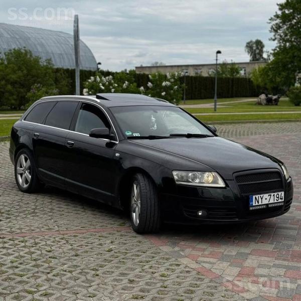 Black Audi A6 2005 in Riga, with an engine capacity of 3.00 L and mileage of 319 thousand km for 1900 €, photo 4 on AUTOMOTO.COM.LV