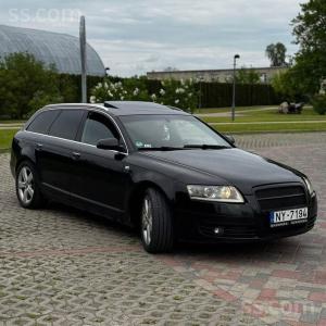 Black Audi A6 2005 in Riga, with an engine capacity of 3.00 L and mileage of 319 thousand km for 1900 €, photo 4 on AUTOMOTO.COM.LV