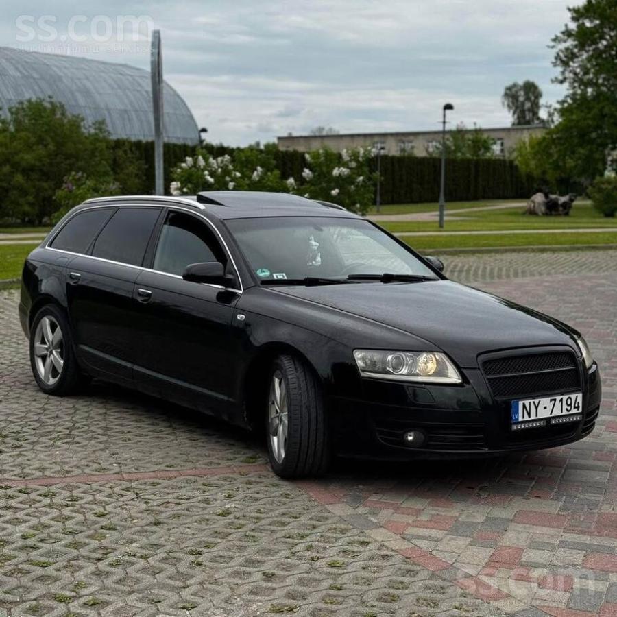 Black Audi A6 2005 in Riga, with an engine capacity of 3.00 L and mileage of 319 thousand km for 1900 €, photo 4 on AUTOMOTO.COM.LV
