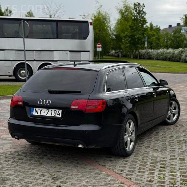 Black Audi A6 2005 in Riga, with an engine capacity of 3.00 L and mileage of 319 thousand km for 1900 €, photo 5 on AUTOMOTO.COM.LV