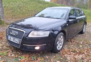 Черный Ауди А6 2005 в Цесис, объемом двигателя 2.00 л и пробегом 360 тыс. км за 1200 €, фото 4 на AUTOMOTO.COM.LV