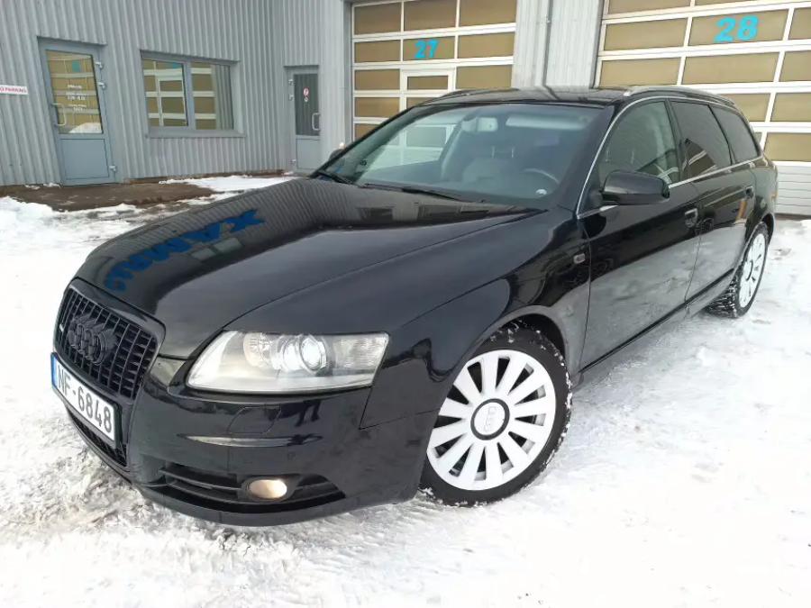 Black Audi A6 2005 in Riga, with an engine capacity of 3.00 L and mileage of 400 thousand km for 3990 €, photo 1 on AUTOMOTO.COM.LV
