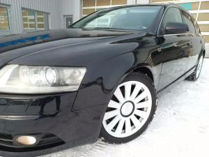 Black Audi A6 2005 in Riga, with an engine capacity of 3.00 L and mileage of 400 thousand km for 3990 €, photo 4 on AUTOMOTO.COM.LV