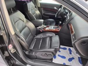 Black Audi A6 2005 in Riga, with an engine capacity of 3.00 L and mileage of 400 thousand km for 3990 €, photo 8 on AUTOMOTO.COM.LV