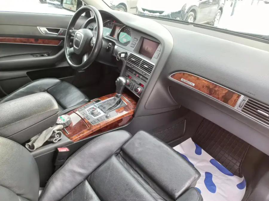 Black Audi A6 2005 in Riga, with an engine capacity of 3.00 L and mileage of 400 thousand km for 3990 €, photo 9 on AUTOMOTO.COM.LV