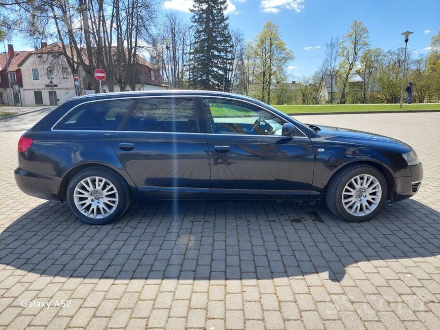 Black Audi A6 2006 in Aluksne, with an engine capacity of 2.70 L and mileage of 332 thousand km for 1100 €, photo 2 on AUTOMOTO.COM.LV