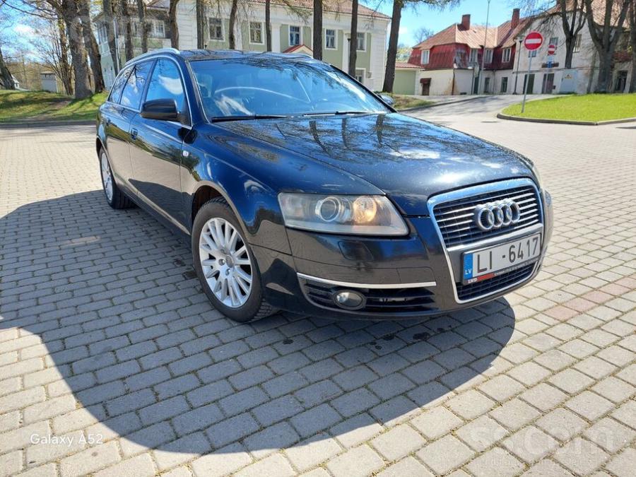 Black Audi A6 2006 in Aluksne, with an engine capacity of 2.70 L and mileage of 332 thousand km for 1100 €, photo 4 on AUTOMOTO.COM.LV