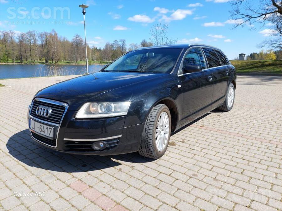 Black Audi A6 2006 in Aluksne, with an engine capacity of 2.70 L and mileage of 332 thousand km for 1100 €, photo 5 on AUTOMOTO.COM.LV